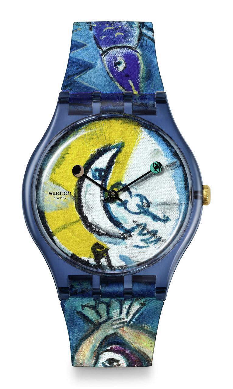 SWATCH X TATE GALLERY CHAGALL'S BLUE CIRCUS – bottegadelgioiellosorrento